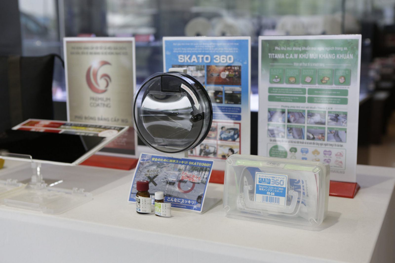 Phủ kính chống bám nước Skato 360 - Capco Việt Nam